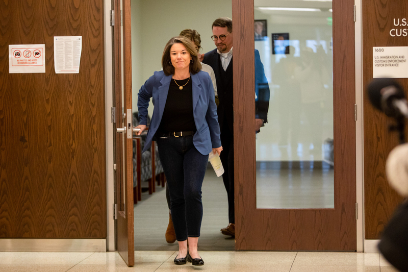 U.S. Rep. Angie Craig makes unannounced visit to Whipple building, hub ...