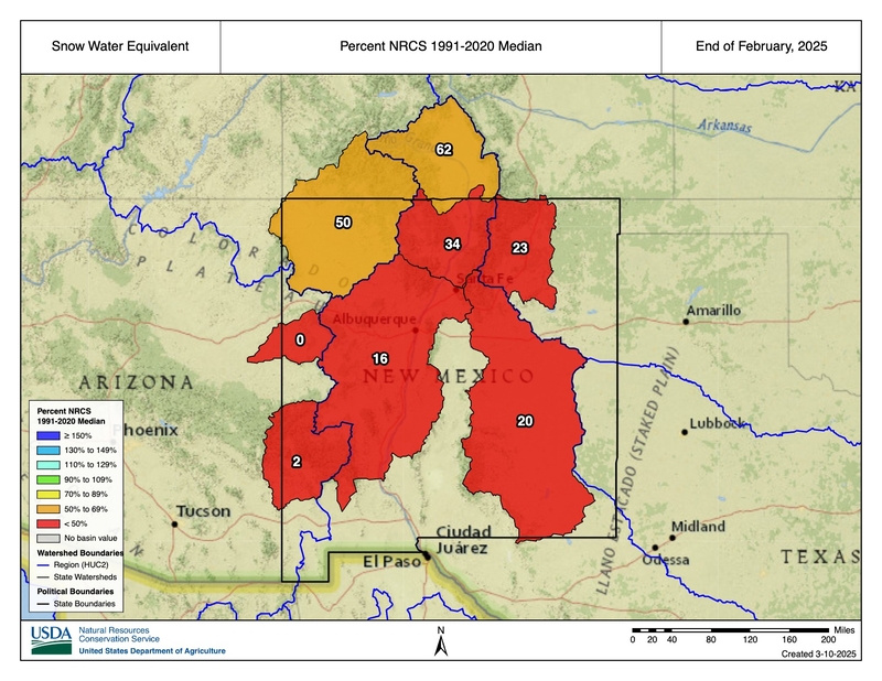 ‘It’s bad’: How drought, lack of snowpack and federal cuts could spell ...