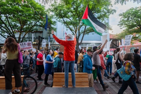 Hundreds gather in Burlington to protest ICE raids | News From The States