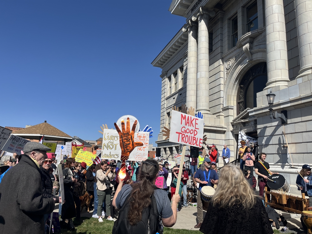 ‘Hands off our Democracy’ rallies draw thousands across Montana | News ...