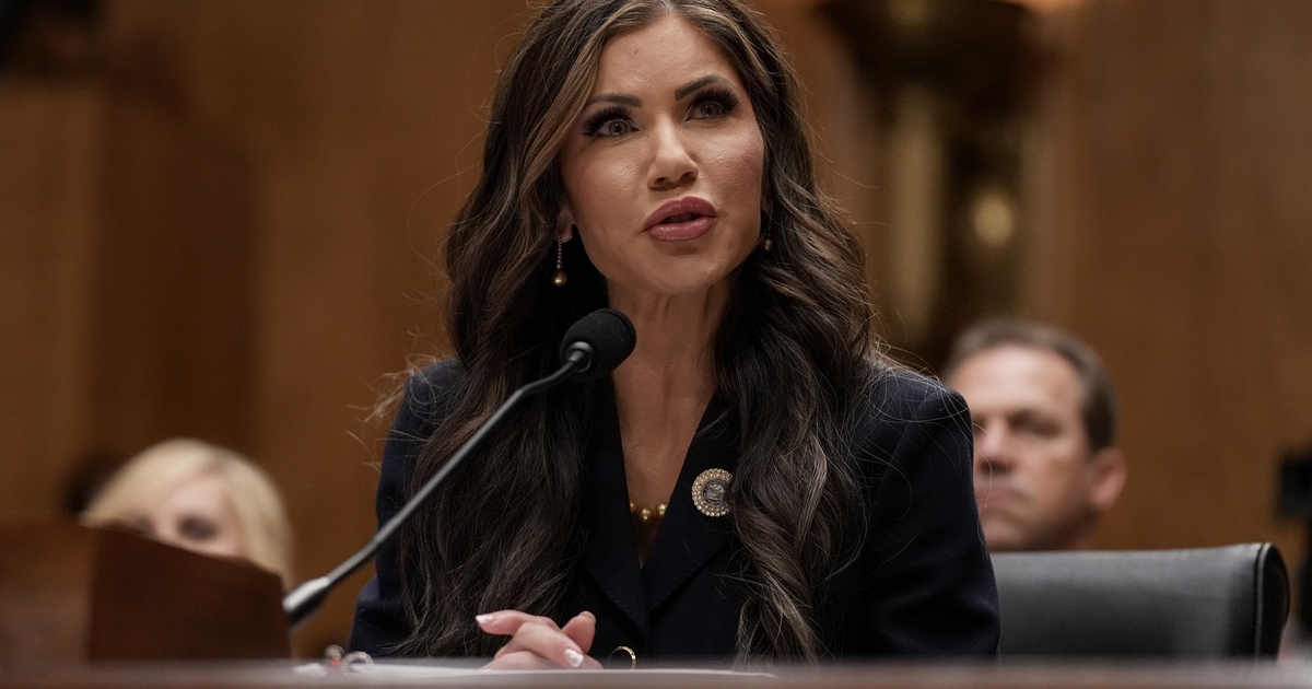 Noem pledges to secure border as DHS chief, will shut down mobile app ...