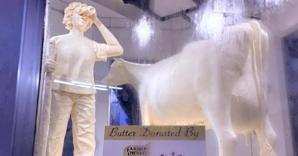 First look: 2025 Illinois State Fair butter cow unveiled | News From ...