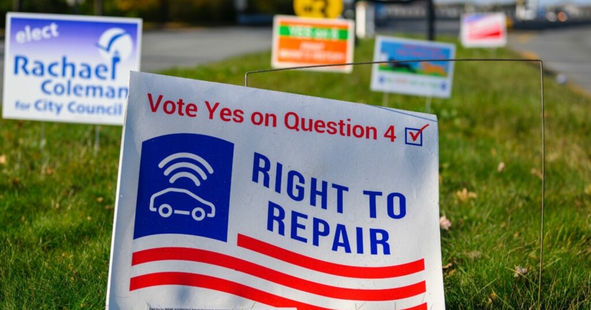 Independent car mechanics will gain right to repair | News From The States