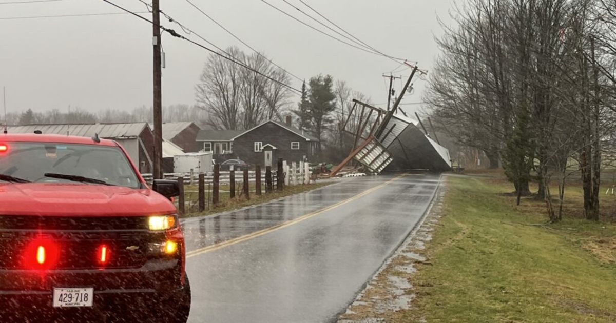 Maine begins recovery efforts following widespread damage from violent ...