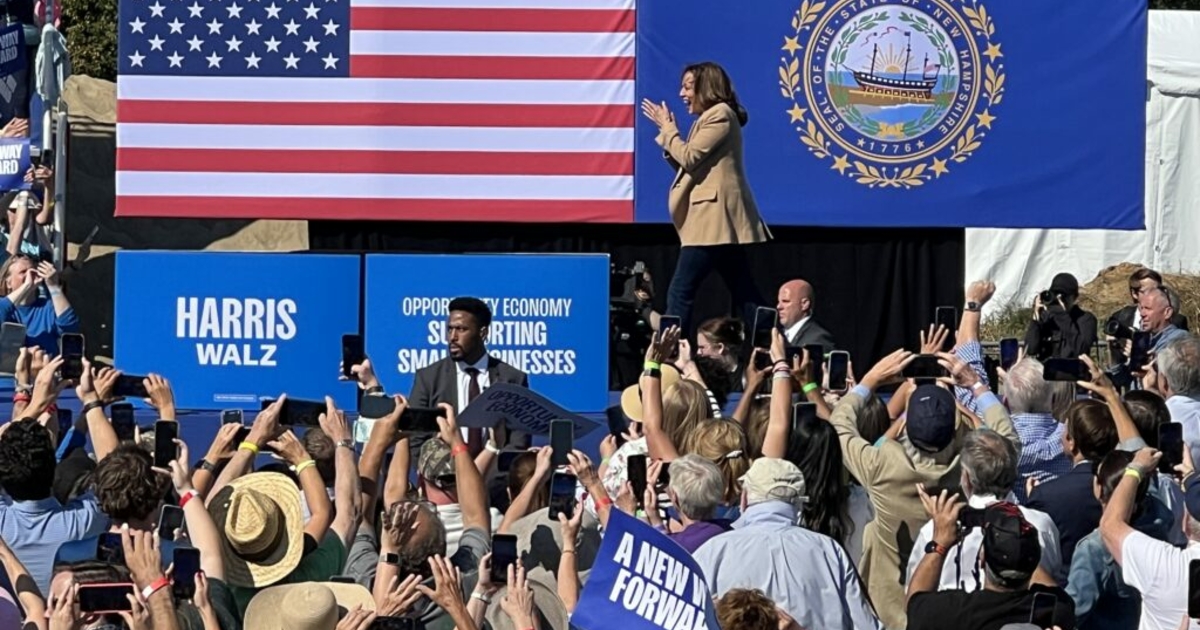 Harris unveils tax cut proposal for small businesses at New Hampshire ...