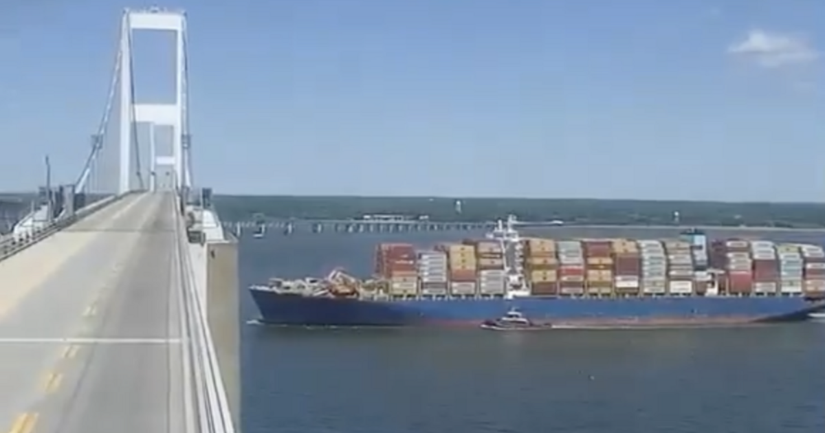 Goodbye, Dali: Ship that caused Key Bridge collapse leaves Baltimore ...