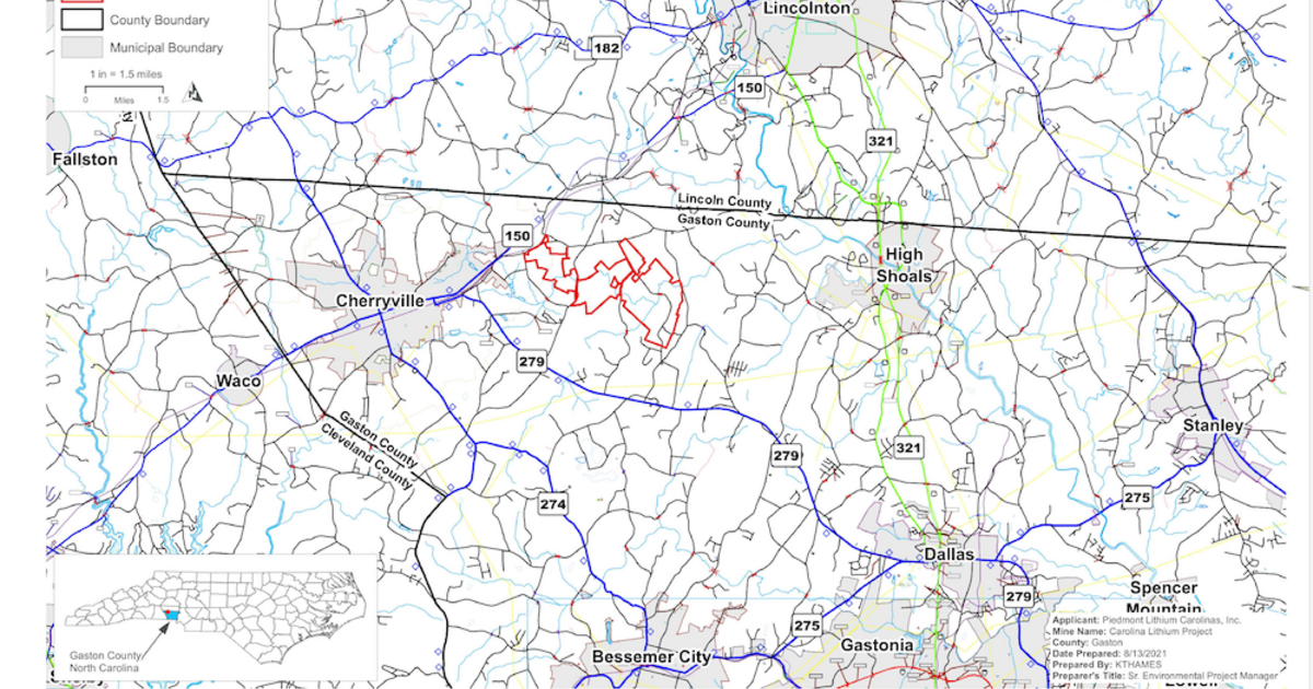 Piedmont Lithium receives preliminary state mining permit, but ...