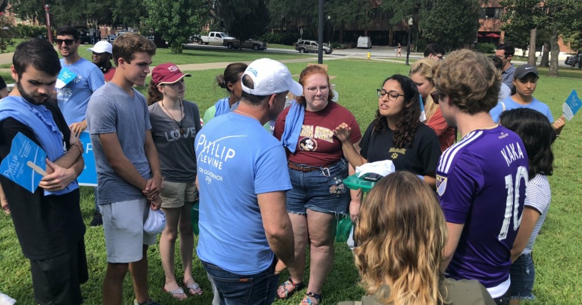 FSU students weigh in on primary race for governor; Candidate Levine ...