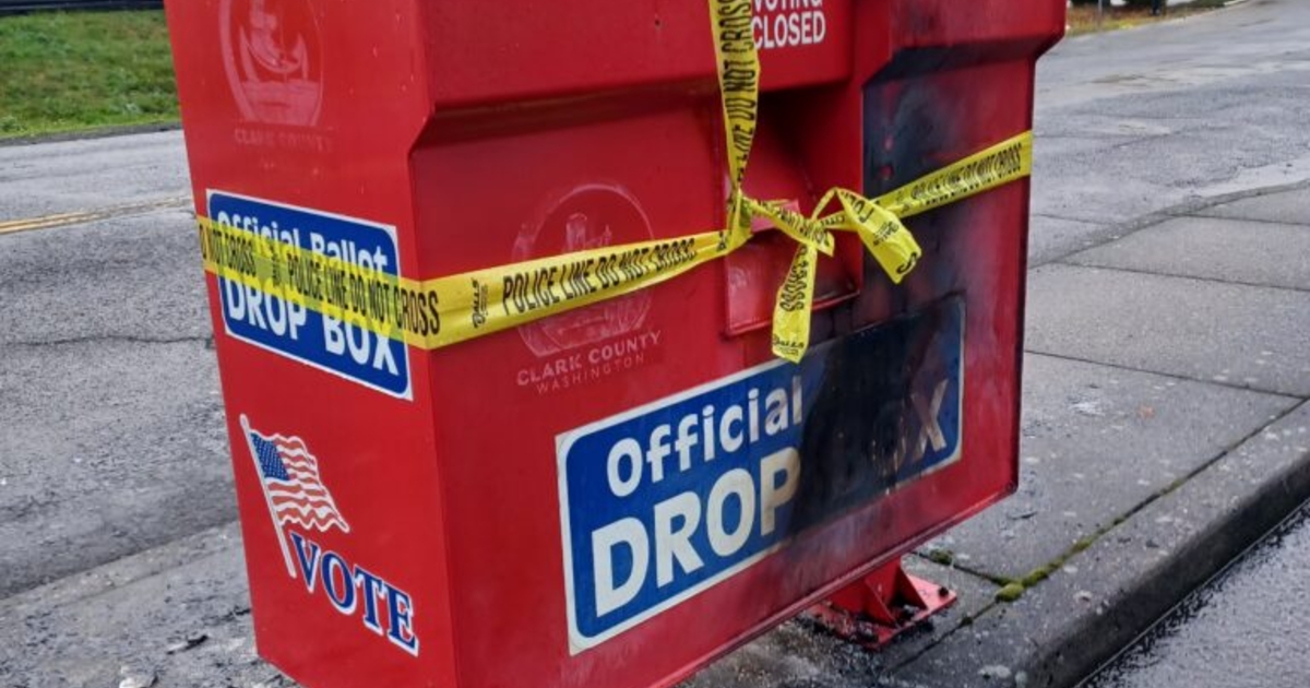 Arson destroys hundreds of ballots inside a Washington state drop box ...