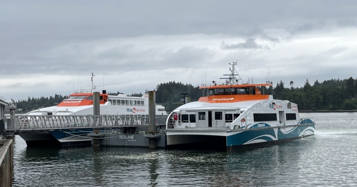 New walk-on ferry routes across Puget Sound readied to sail if funded ...