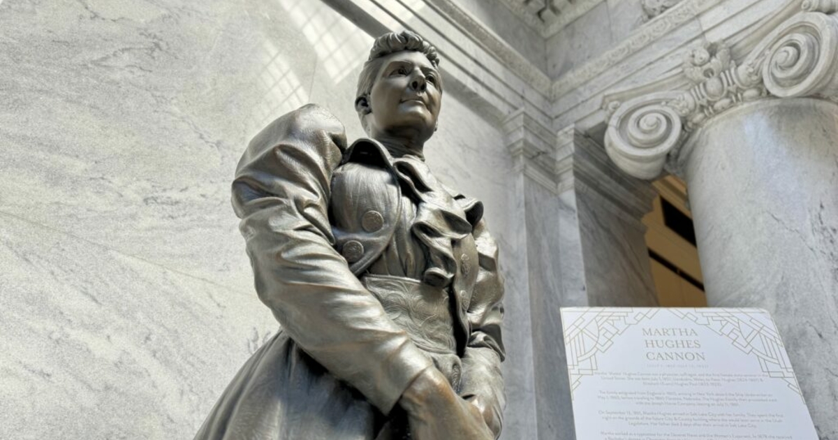 Doctor, state senator, suffragist: Utah’s statue of Martha Hughes ...