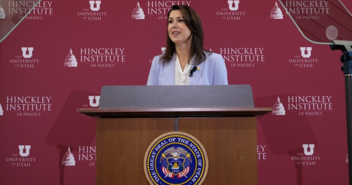 Criticizing her own party, Utah’s Lt. Gov. warns of threats and claims ...