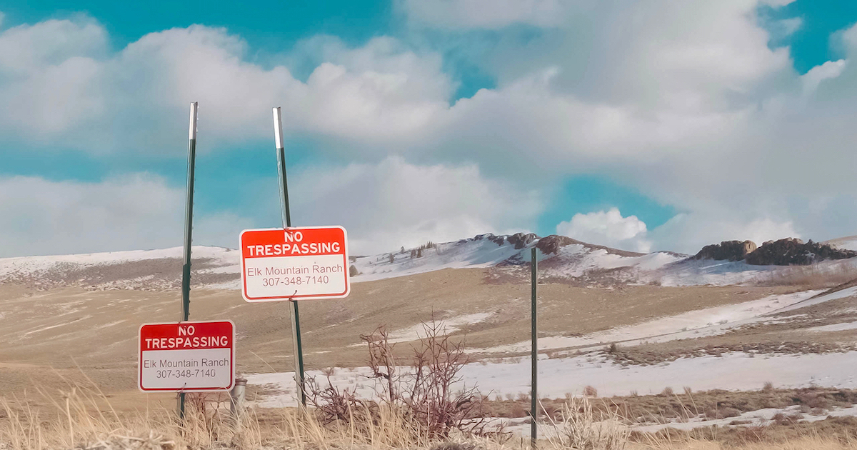 Bill would make corner crossing legal in Wyoming, settling long-running ...