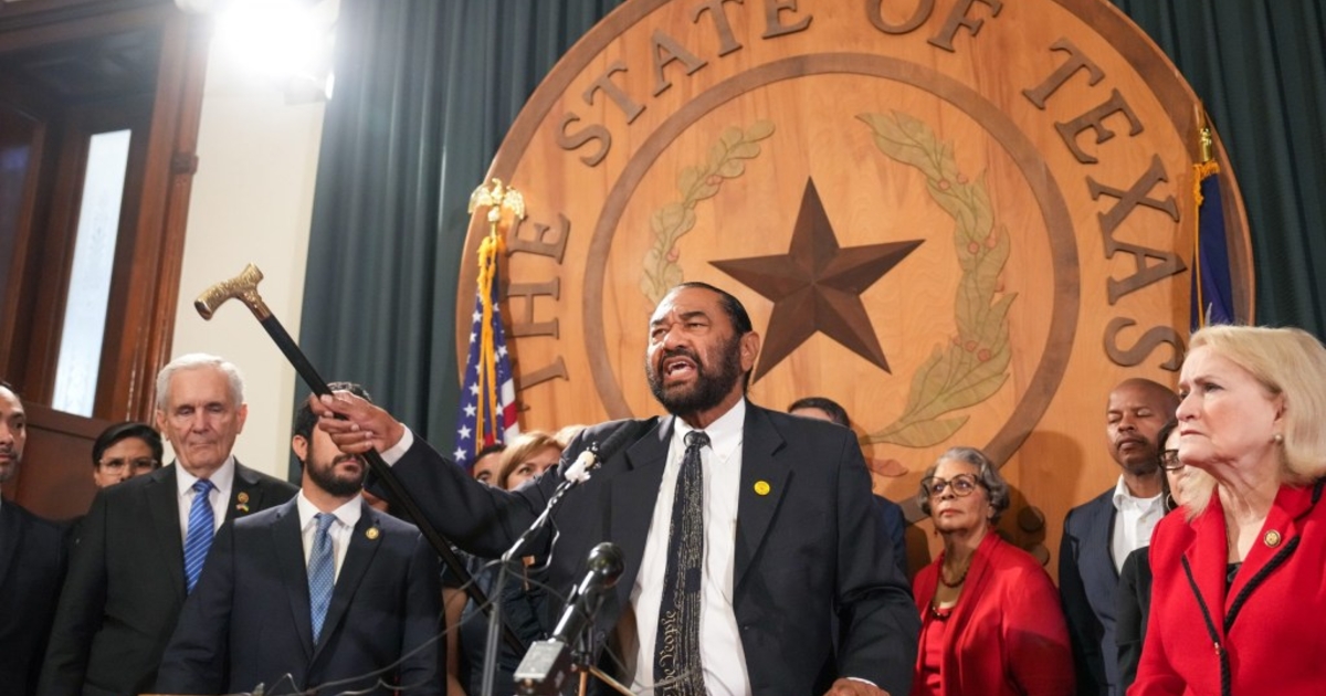 Rep. Al Green switches congressional districts in bid for reelection ...