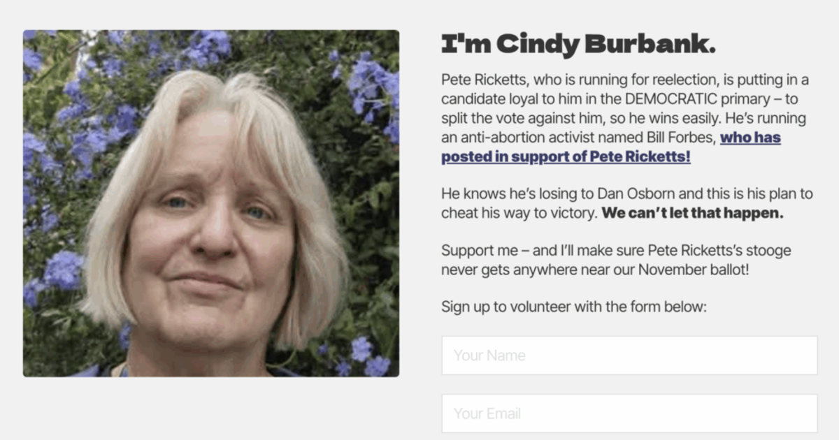 Evnen removes Nebraska Democratic U.S. Senate candidate Burbank from ...