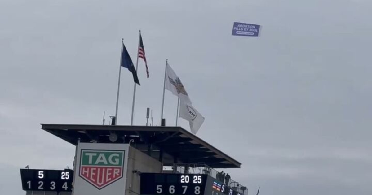 Indy 500 spectators see campaign promoting abortion pill | News From ...