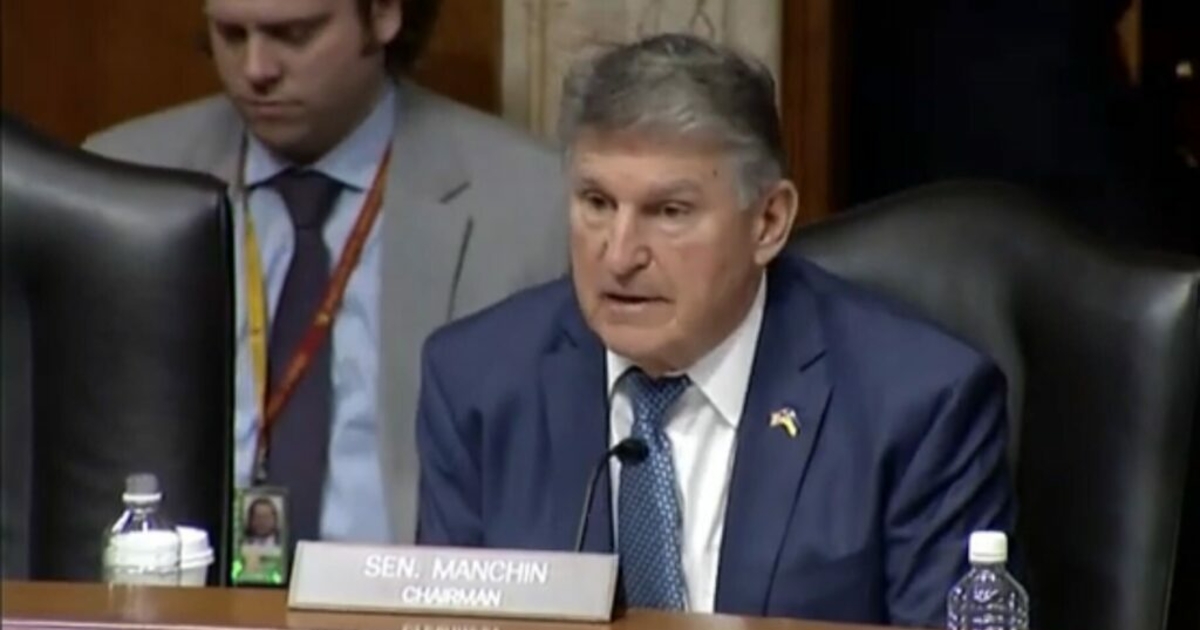 Manchin blasts White House for siding with climate activists in natural ...
