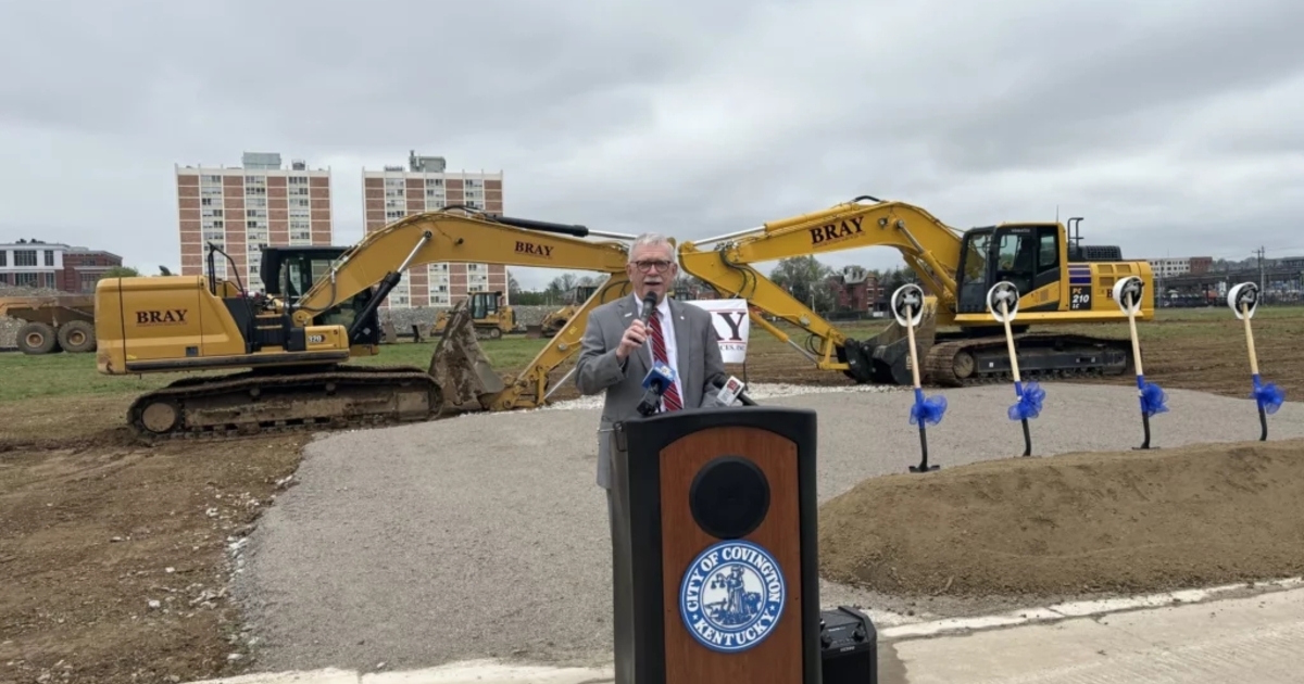 Covington breaks ground on mixed-use development at former IRS site ...