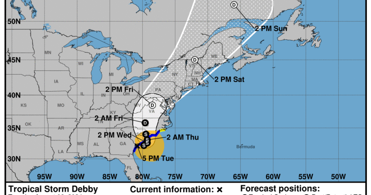 Tornadoes spin off from Tropical Storm Debby; no injuries reported in ...