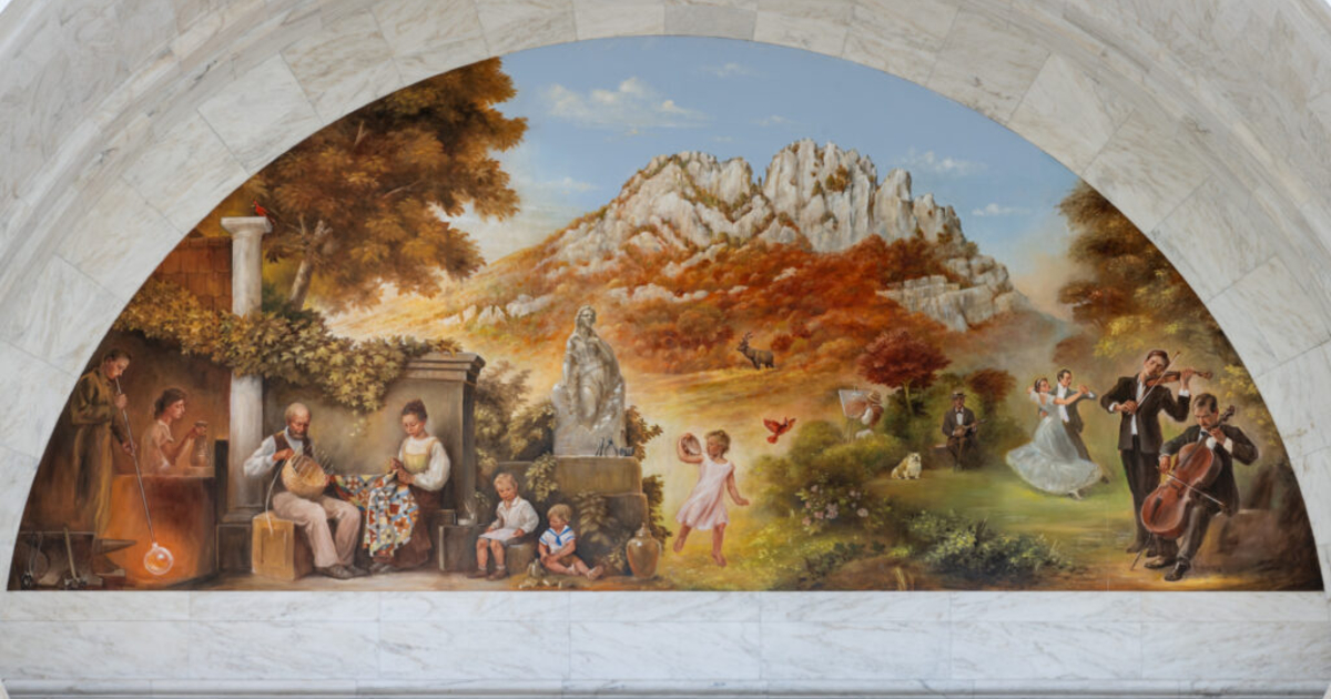Capitol Building Commission votes to ratify rotunda mural project ...