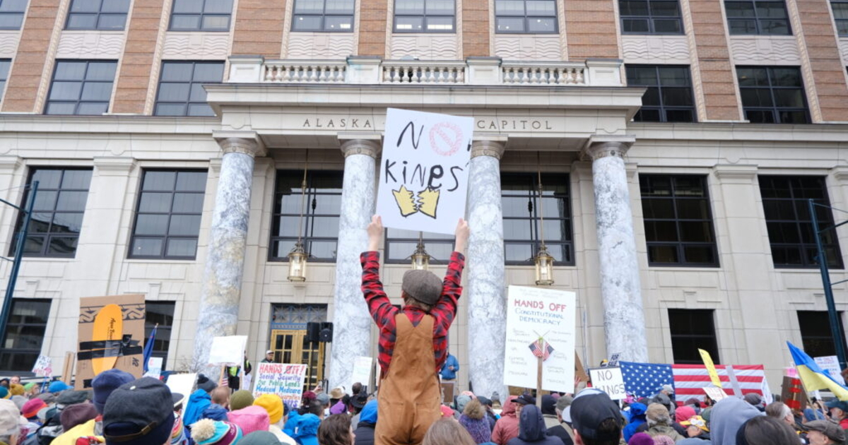 Juneau joins nationwide ‘Hands Off!’ protests against Trump ...