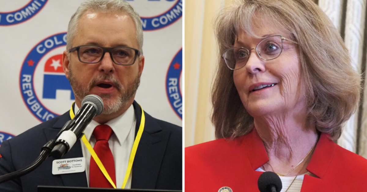 Republican Colorado governor candidates Kirkmeyer, Bottoms face off in ...