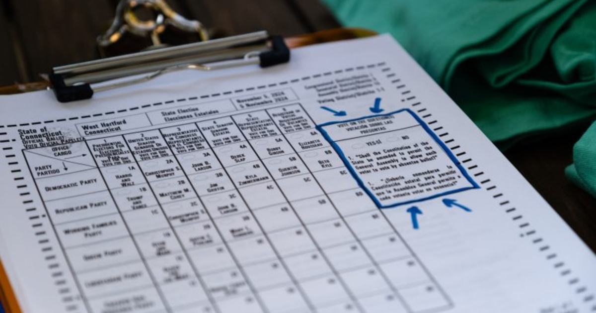 CT no-excuse absentee voting ballot question: Will voters approve ...