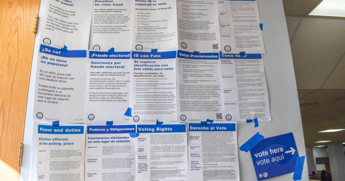 Federal officials observe voting in Pawtucket, Providence, and ...