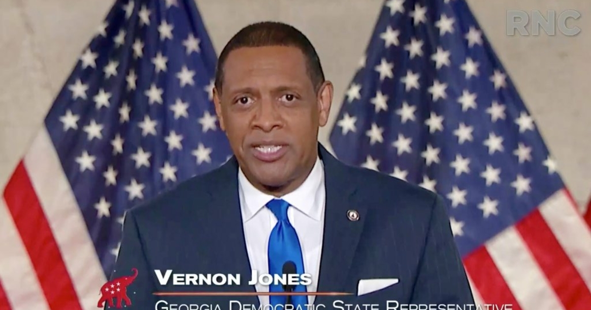State Rep. Vernon Jones, Herschel Walker at RNC: Trump isn’t a racist ...