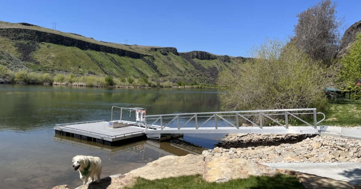 Officials open new accessible kayak launch, dog beach at Idaho State ...