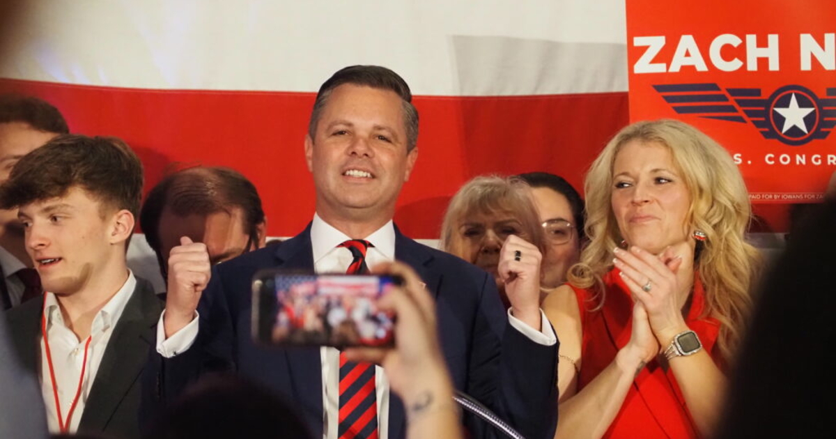 U.S. Rep. Zach Nunn drops potential governor run after talk with Trump ...