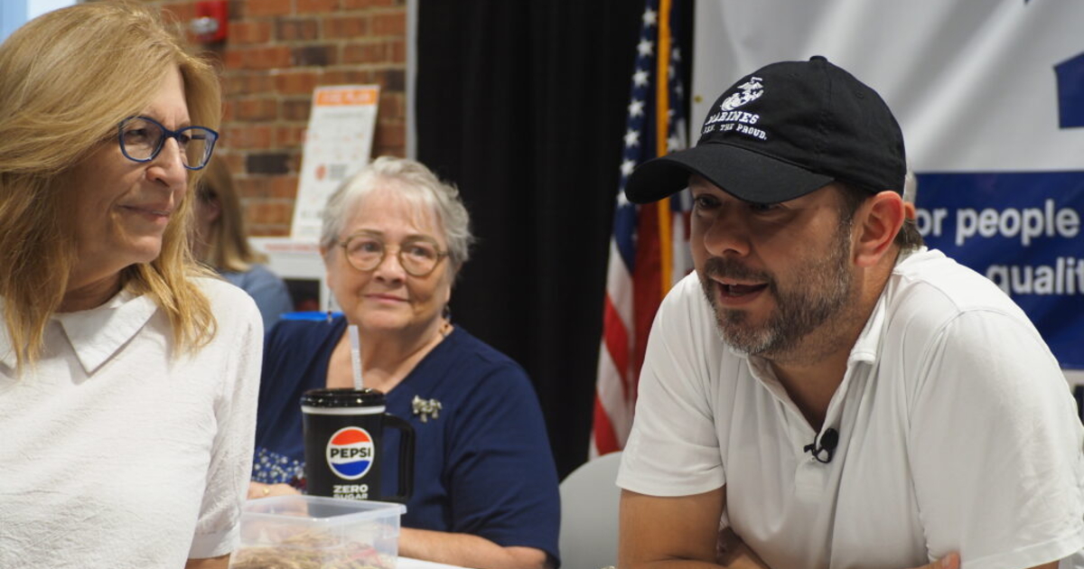 Sen. Ruben Gallego talks Democratic messaging, caucuses at Iowa State ...
