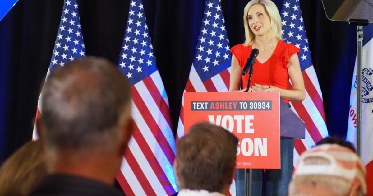 U.S. Rep. Ashley Hinson wins GOP nomination for U.S. Senate seat | News ...