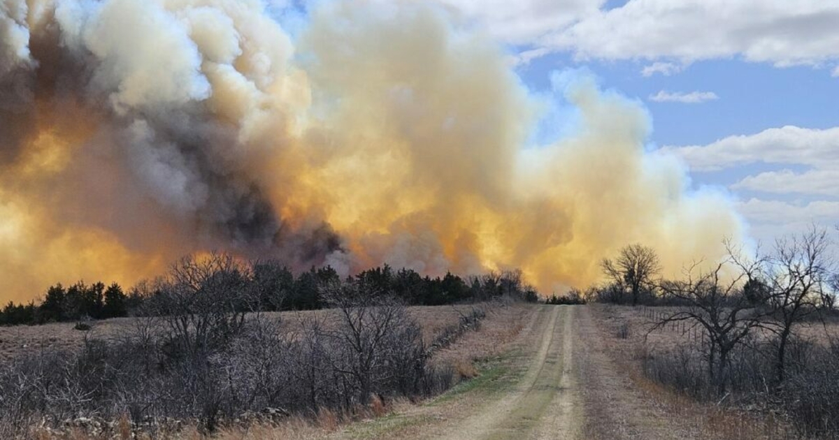Kansas wildfires consume thousands of acres, at least one home | News ...