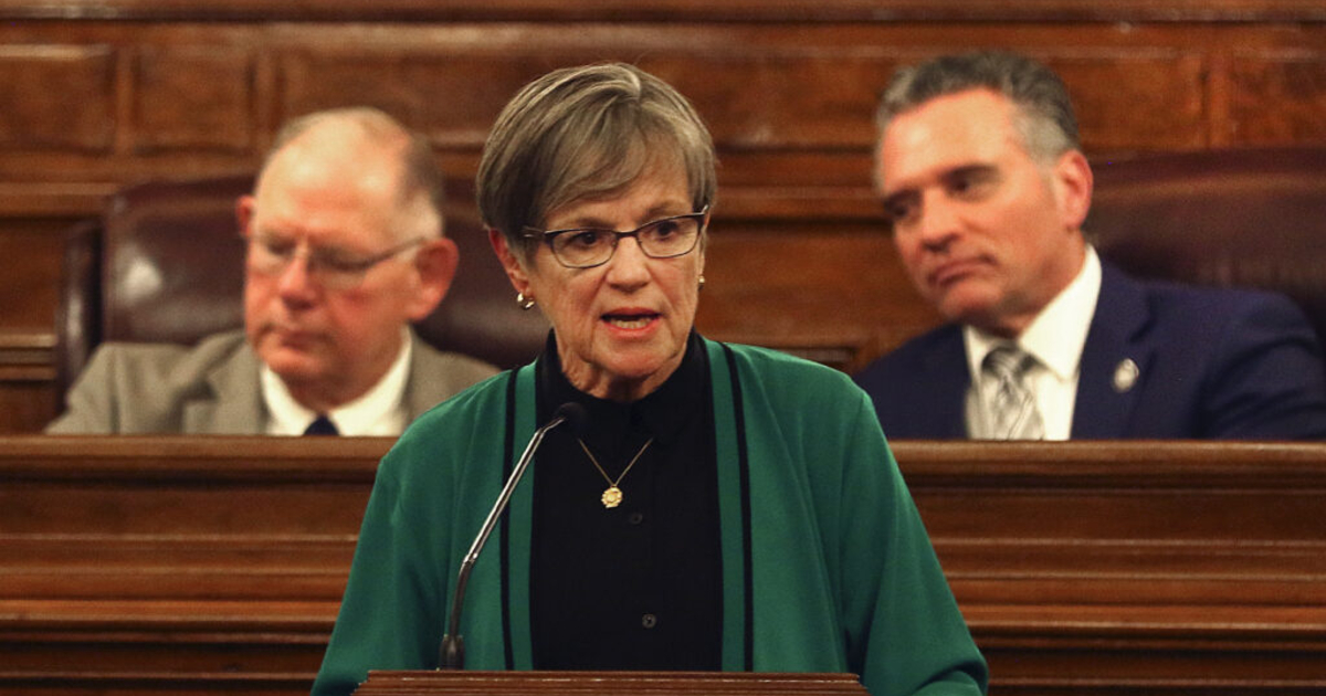 Gov. Laura Kelly pushes back against Kansas Legislature with veto of 24 ...
