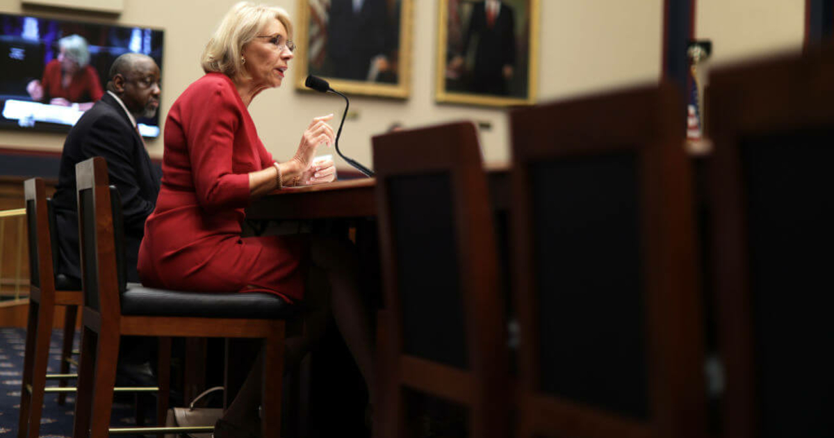 Michigan argues in court DeVos pulled a ‘reverse Robin Hood’ on COVID ...