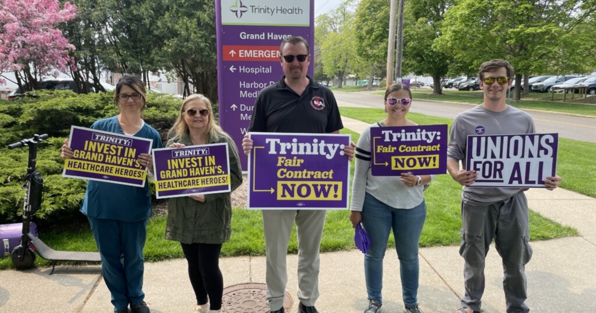 Trinity Grand Haven Hospital workers set to strike on Aug. 4 | News ...