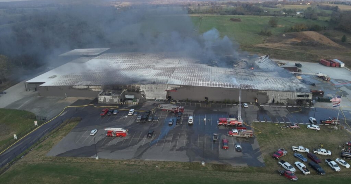 Fire erupts in southeast Missouri at one of world’s largest lithium-ion ...