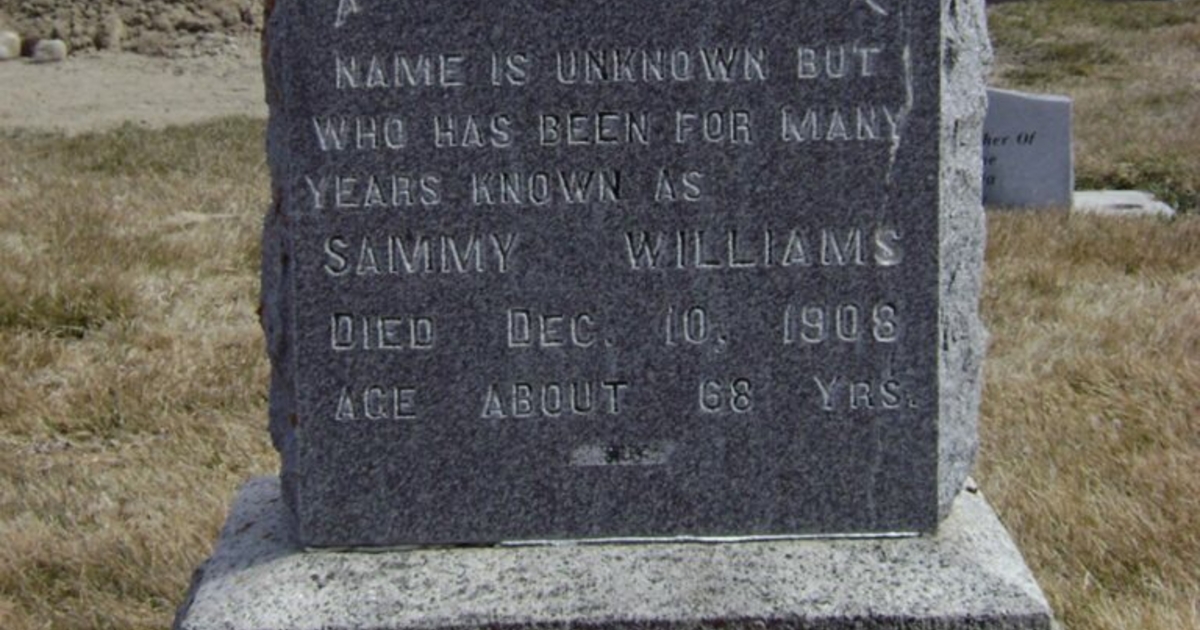 The remarkable life, death and tombstone of Manhattan’s Sammy Williams ...