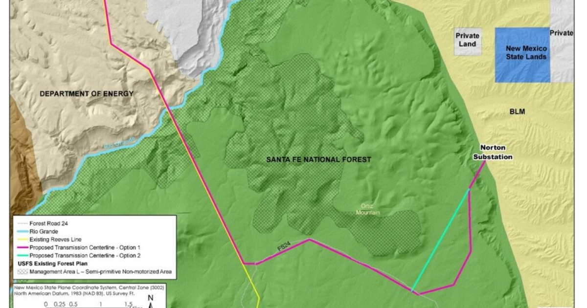 Pueblos demand input on LANL power line development through sacred site ...