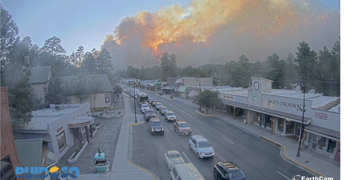 South Fork Fire reaches about 15,200 acres, advances on Village of ...