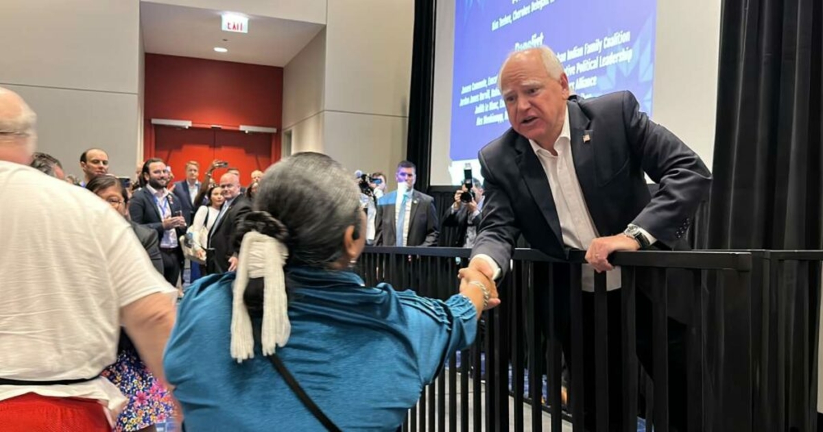 Indigenous leaders show up in force at Democratic National Convention ...