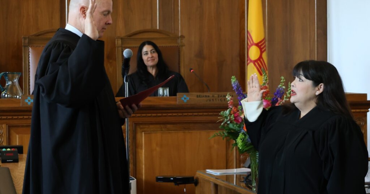 New Mexico Supreme Court swears in Vargas as new chief | News From The ...