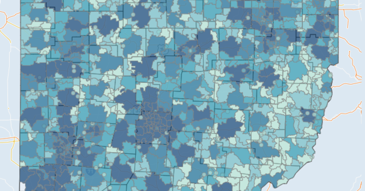 ohio state zip codes