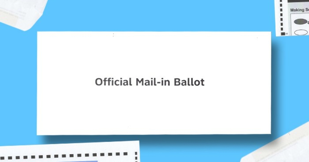 Mail-in ballot returns top half a million | 2023 Election Mailbag ...