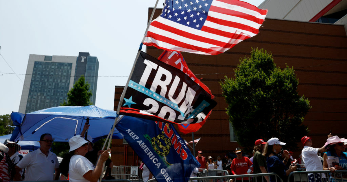 Trump in Philadelphia: The former president repeats false claims of ...