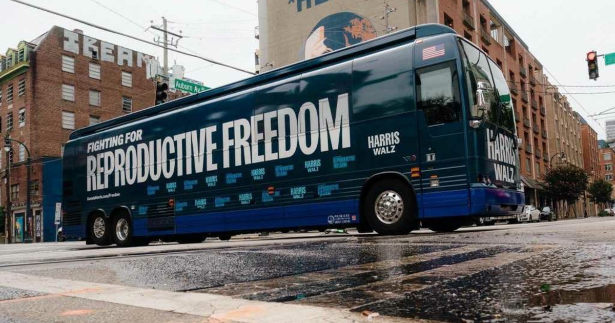 Harris-Walz ‘Fighting For Reproductive Freedom’ bus tour coming to ...