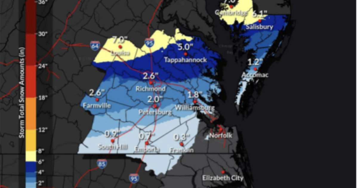 Virginia braces for winter storm as Youngkin declares state of ...