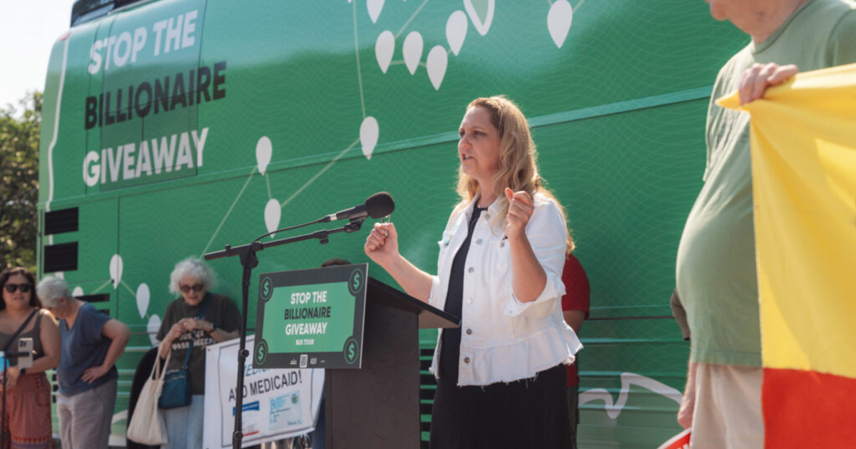 Wisconsin activist heads bus tour to push back on GOP federal tax cut ...